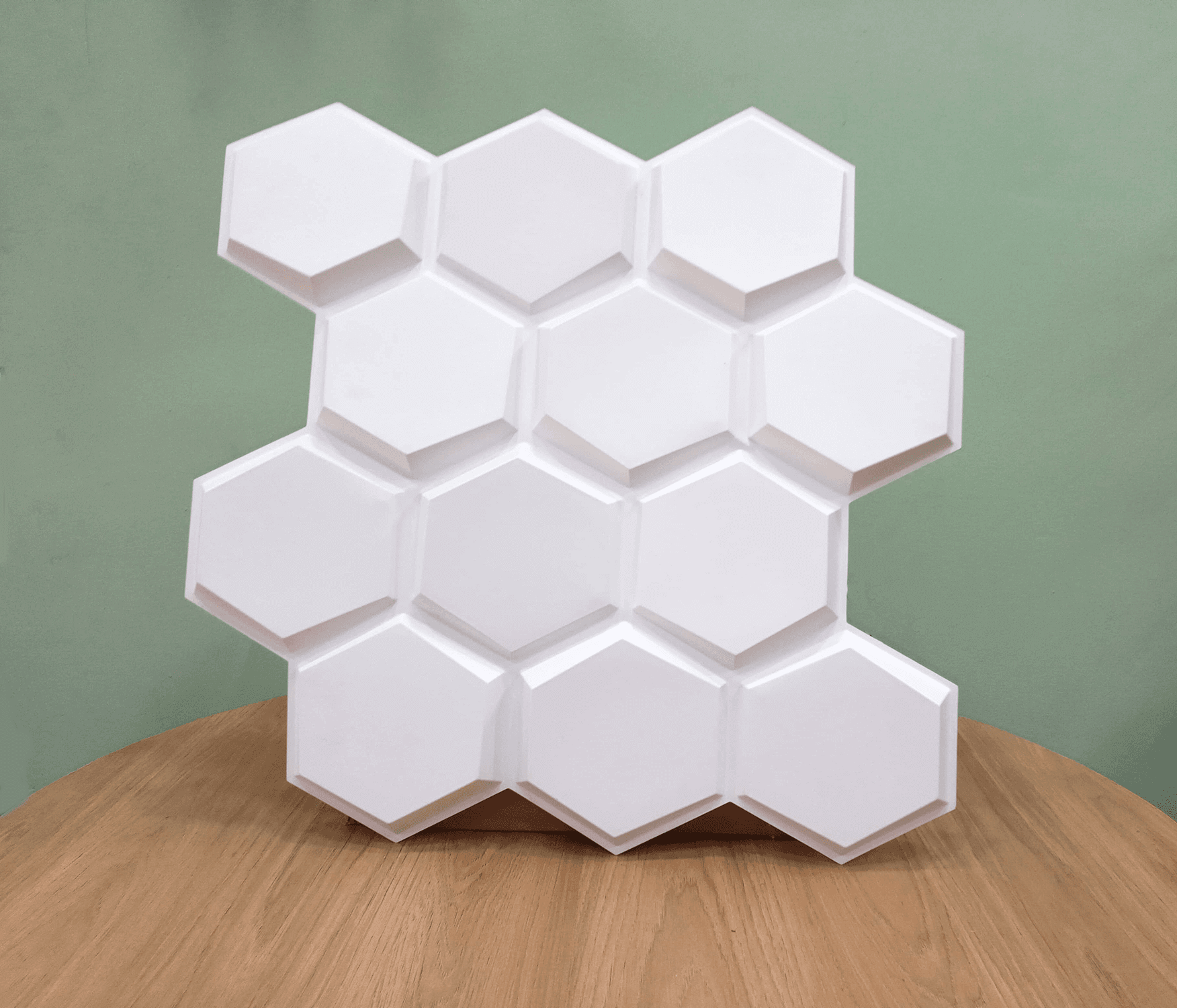 Panel 3D Decorativo de Hexágonos TD-038 - Indoor Decoraciones